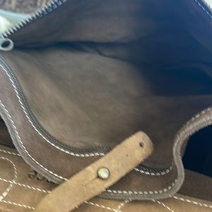 Sundance | Bags | Sundance Leather And Swede Messenger Bag | Poshmark
